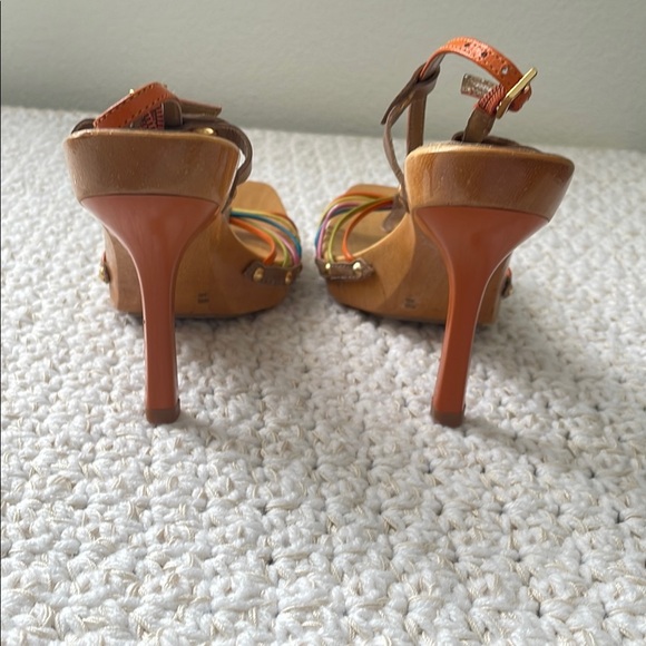 BCBGirls | Shoes | Colorful Strappy Womens Sandals | Poshmark